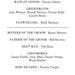 Mr & Mrs Printable Wedding Program Template, Black + White Ceremony ...