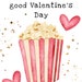 Popcorn Valentines Day Card Template, Printable Popcorn Valentines ...