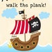 Pirate Valentines Day Card Template, Pirate Valentines Cards for Kids ...