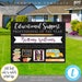 Educational Support Professional of the Year Yard Sign Template, Social ...