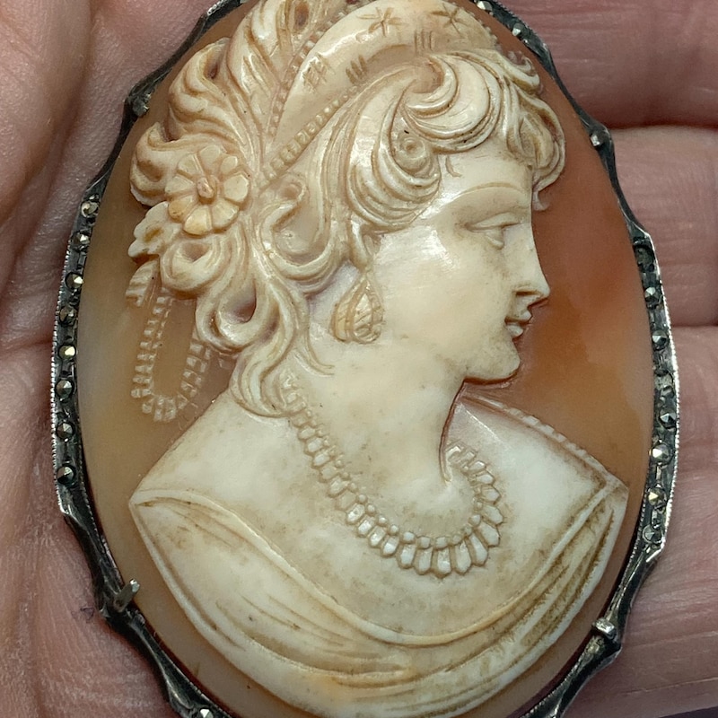 Antique Relief Cameo - Etsy UK
