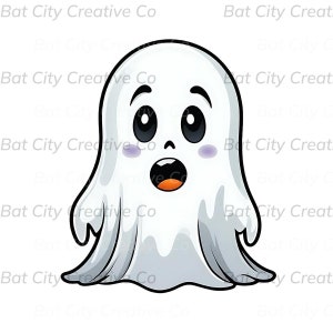 Cute Halloween Characters Clipart Pack - 8 Adorable High-quality PNG ...
