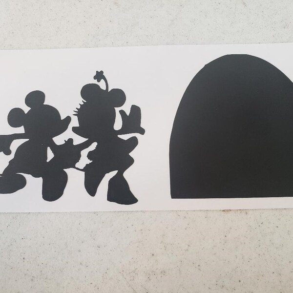 Mickey Baseboard Stencil - Etsy