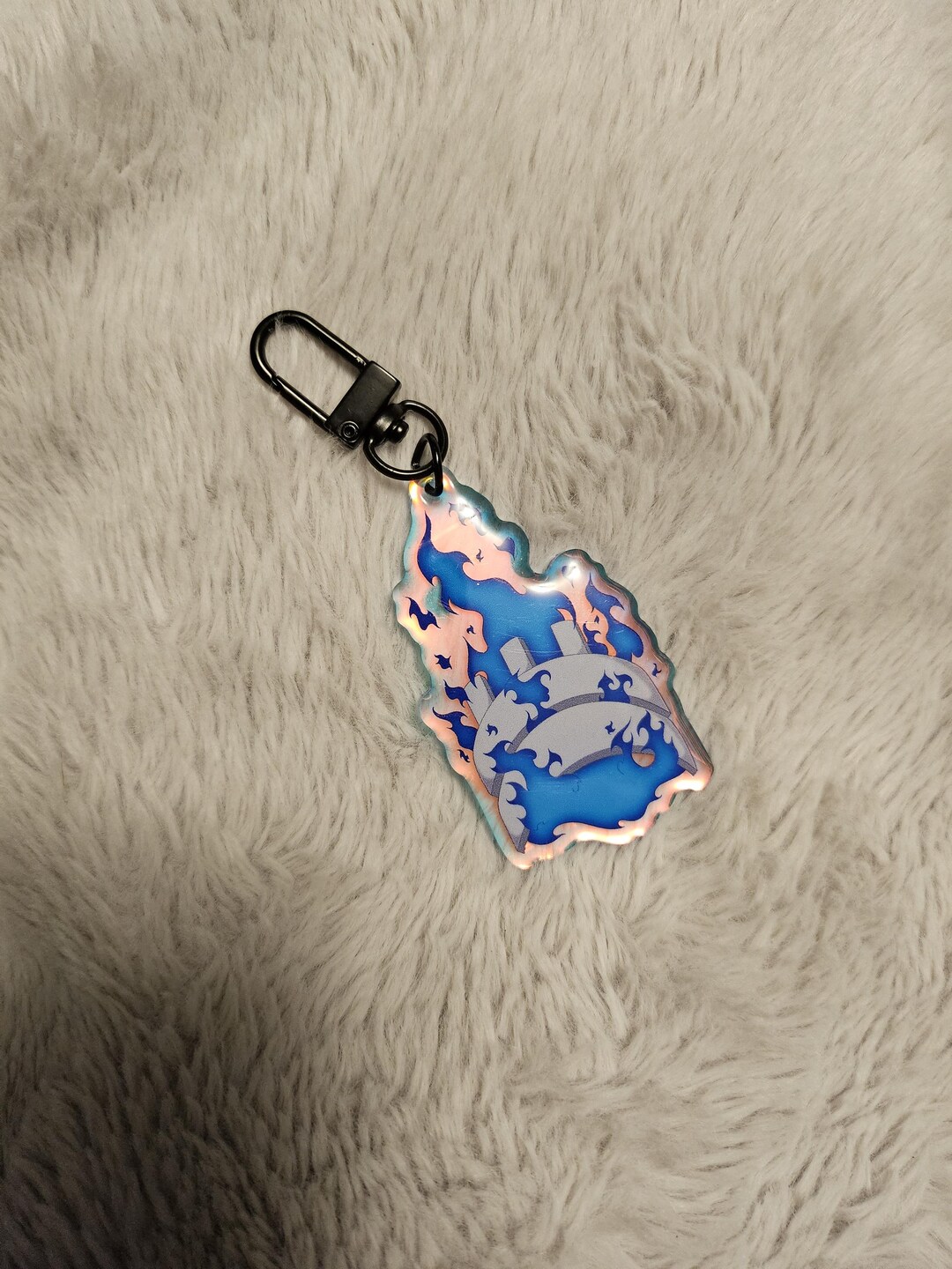 Burning Desire Keychain - Etsy