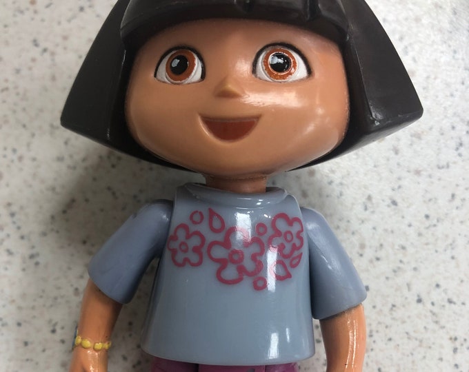 Dora the Explorer Toy Figure Mattel Viacom 3.5" - Etsy