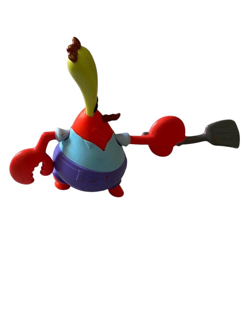 Spongebob Squarepants Mr. Krabs Fencing # 16 Mcdonalds Happy Meal Toy ...
