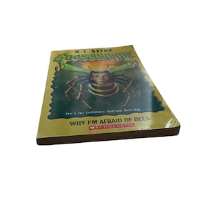 Goosebumps ~why I'm Afraid of Bees ~ by R. L. Stine ~ Paperback Vintage ...
