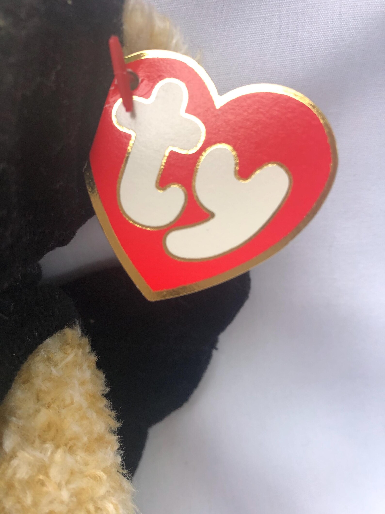 TY Beanie Baby Attic Treasures Beezee Bee Bear Plush Stuffed Vintage ...