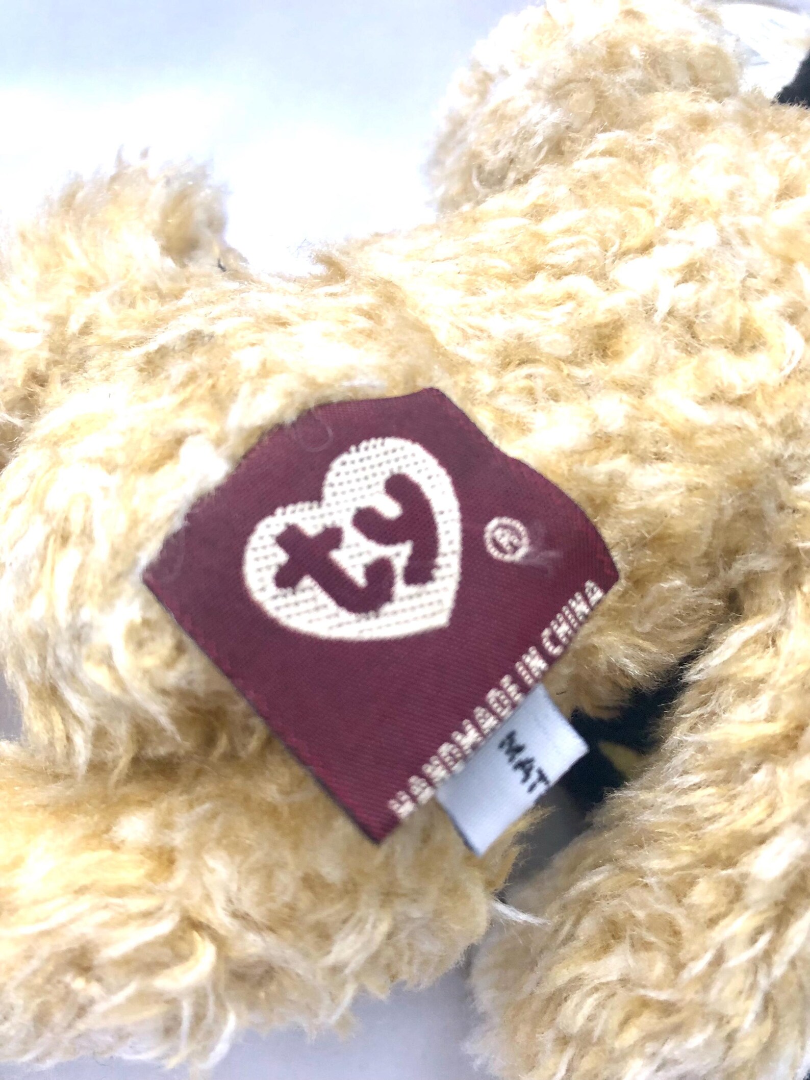 TY Beanie Baby Attic Treasures Beezee Bee Bear Plush Stuffed Vintage ...