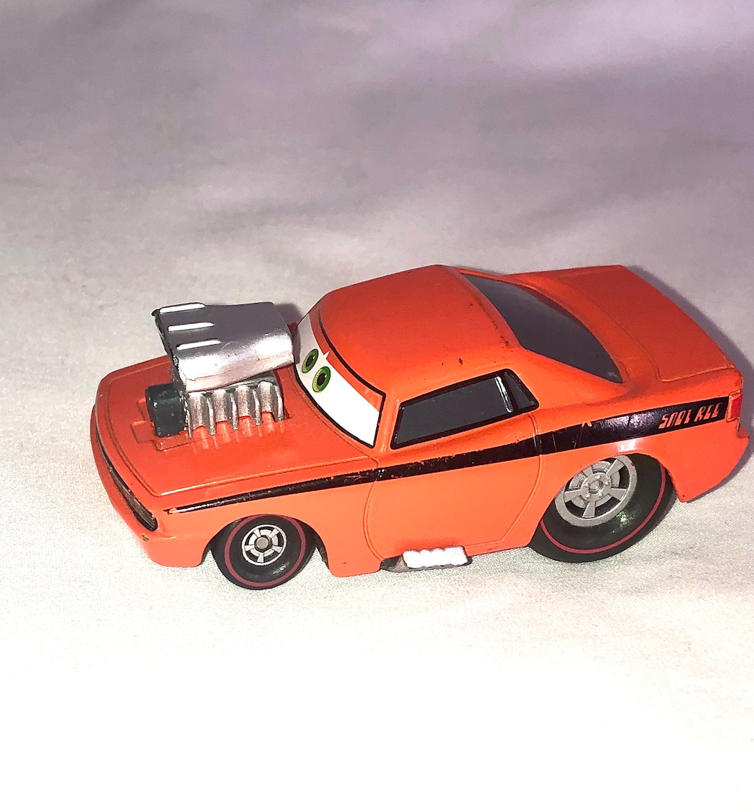 Disney Pixar Movie Cars Diecast Supercharged Snot Rod Car 1:55, Vintage ...