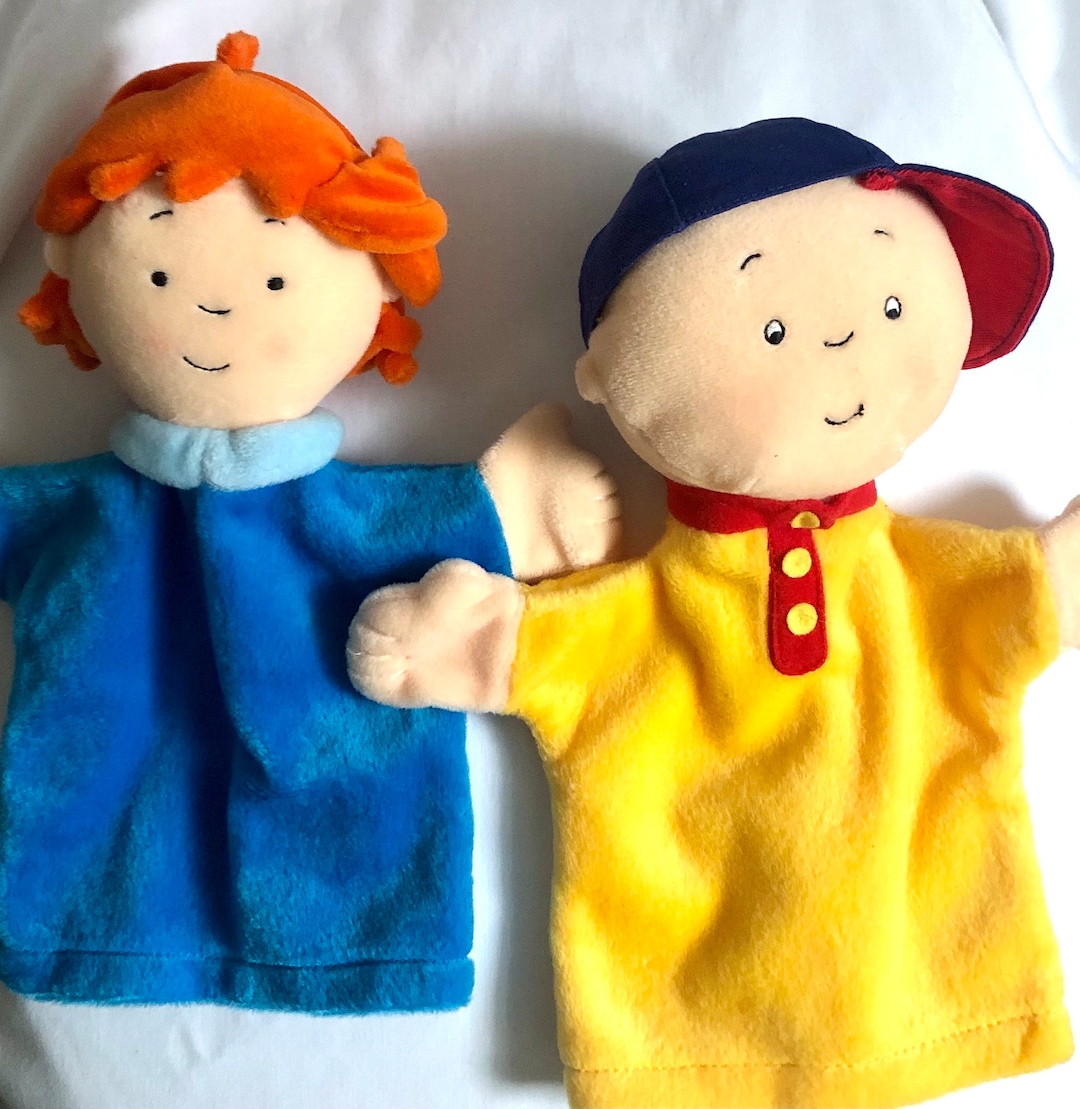 Caillou & Sister Rosie Hand Puppet 2001 - Etsy