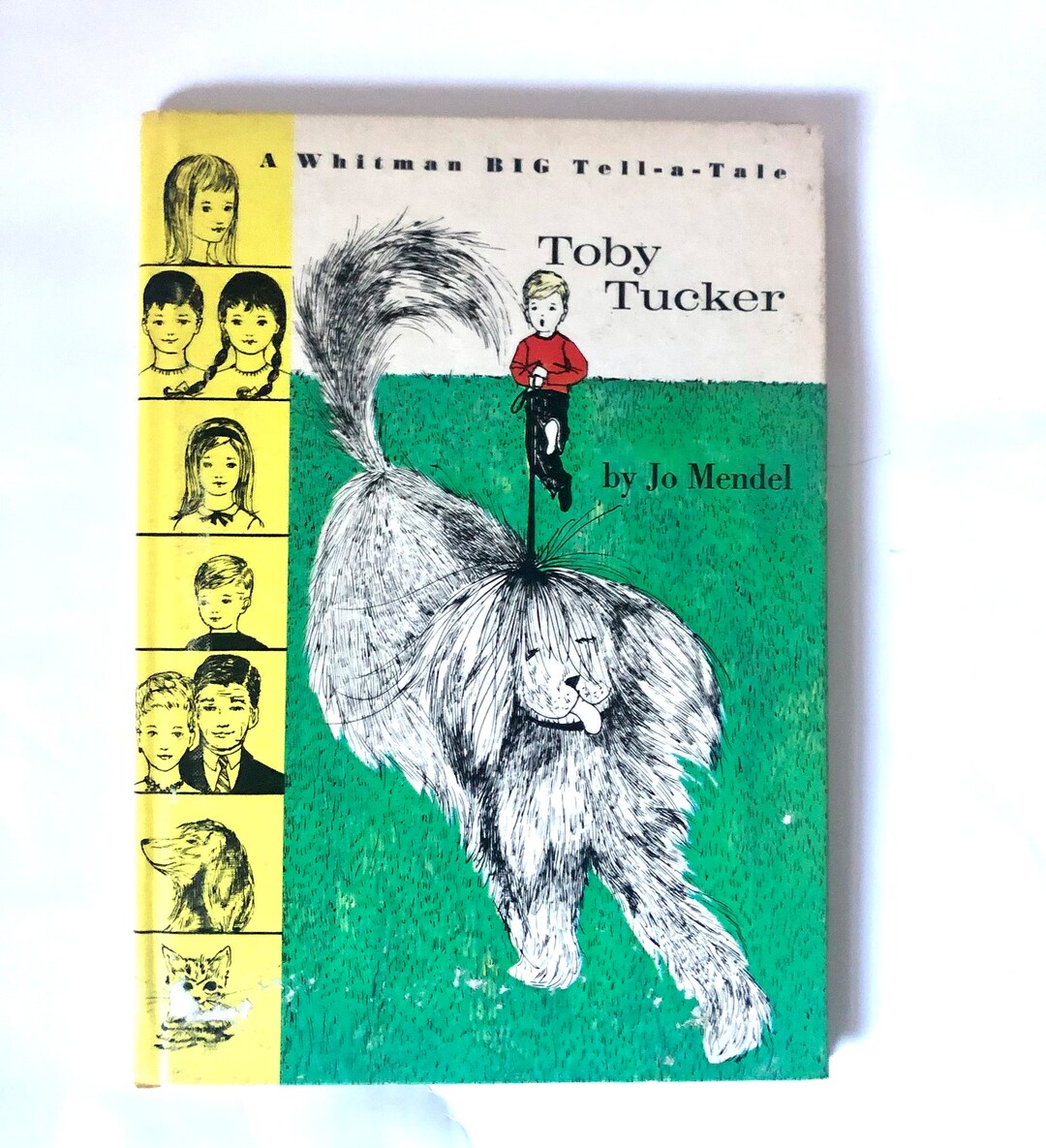 Vintage Toby Tucker by Jo Mendel Whitman Big Tell-a-tale Vintage 1965 ...