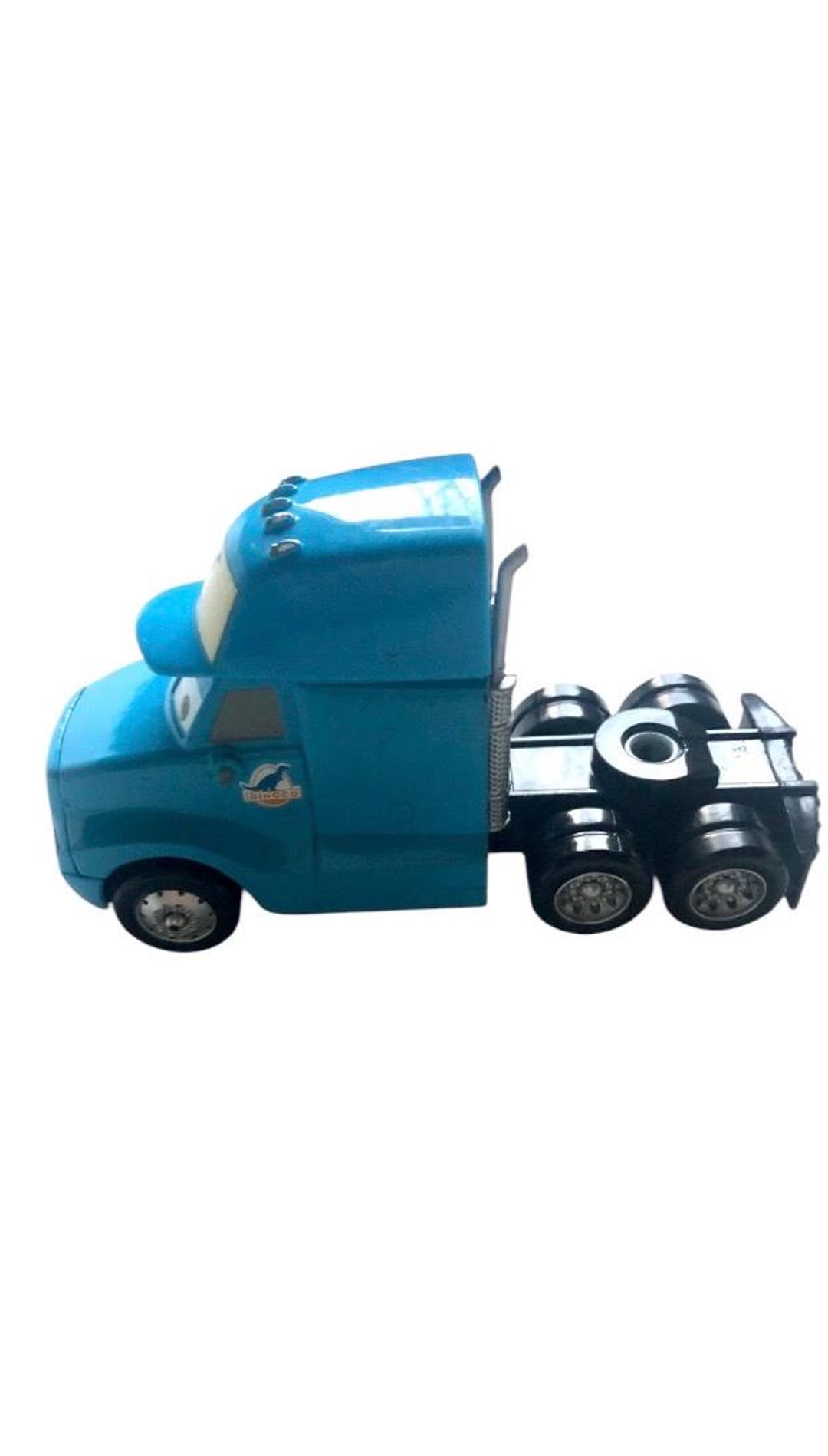 Disney Pixar Cars Hauler Racer Transporter Semi Truck Only Dinoco ...