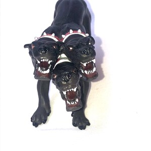 Papo Cerberus Fantasy Three Headed Dog Monster Model Mythology Vintage ...