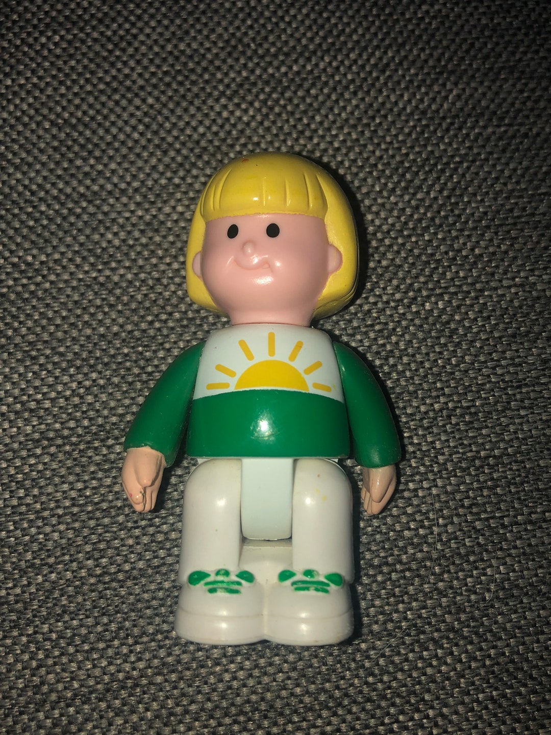 Toys R Us GEOFFREY Doll House Plastic 2.75 Figure People 1999 Blonde ...