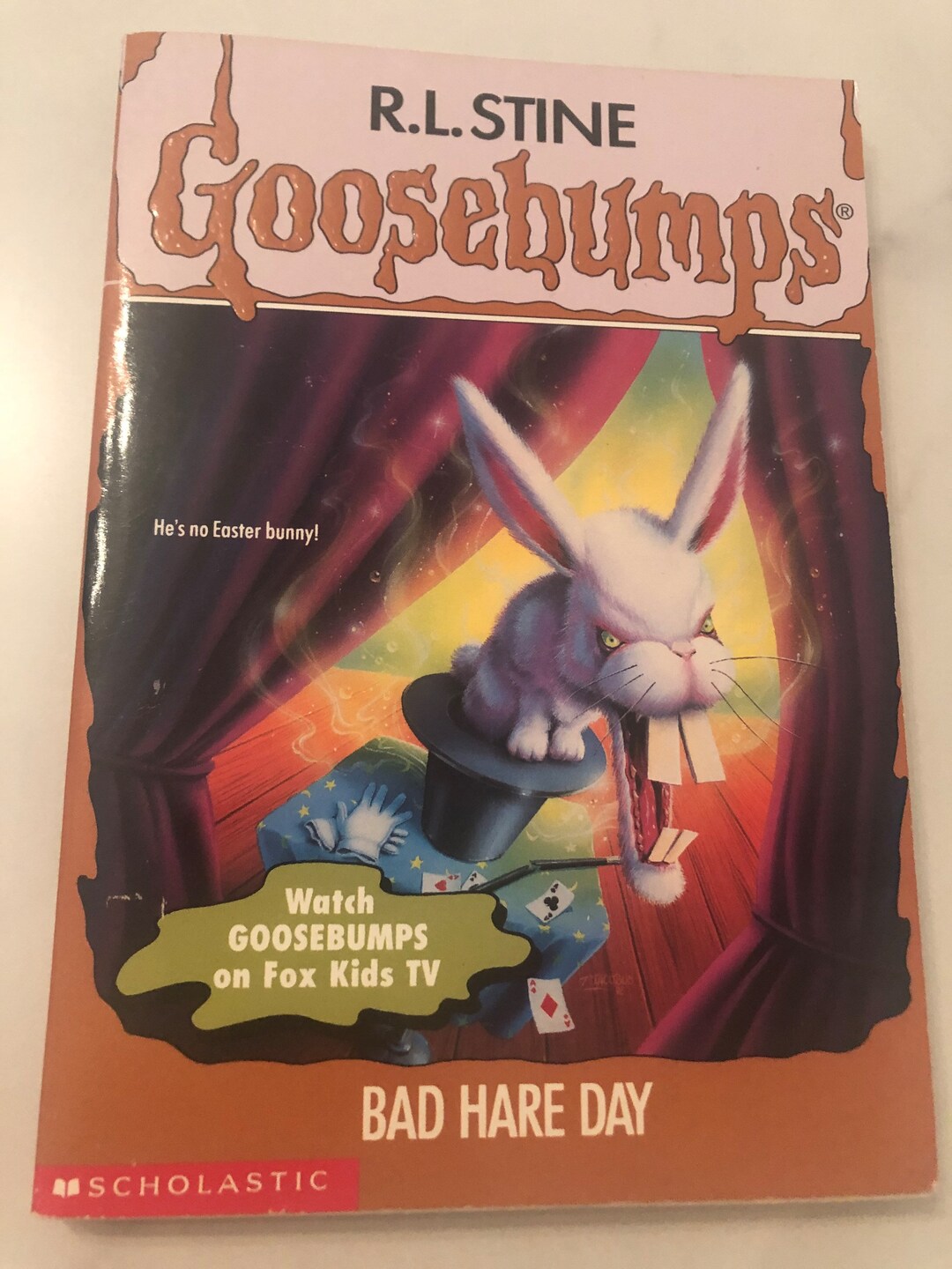 Goosebumps bad Hare Day R.l.stine Vintage Book 41, Scholastic, Apple ...