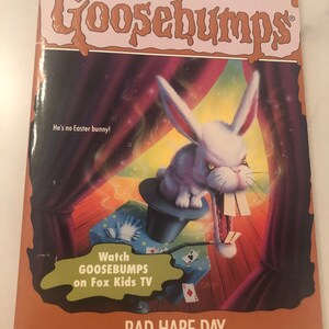 Goosebumps bad Hare Day R.l.stine Vintage Book 41, Scholastic, Apple ...