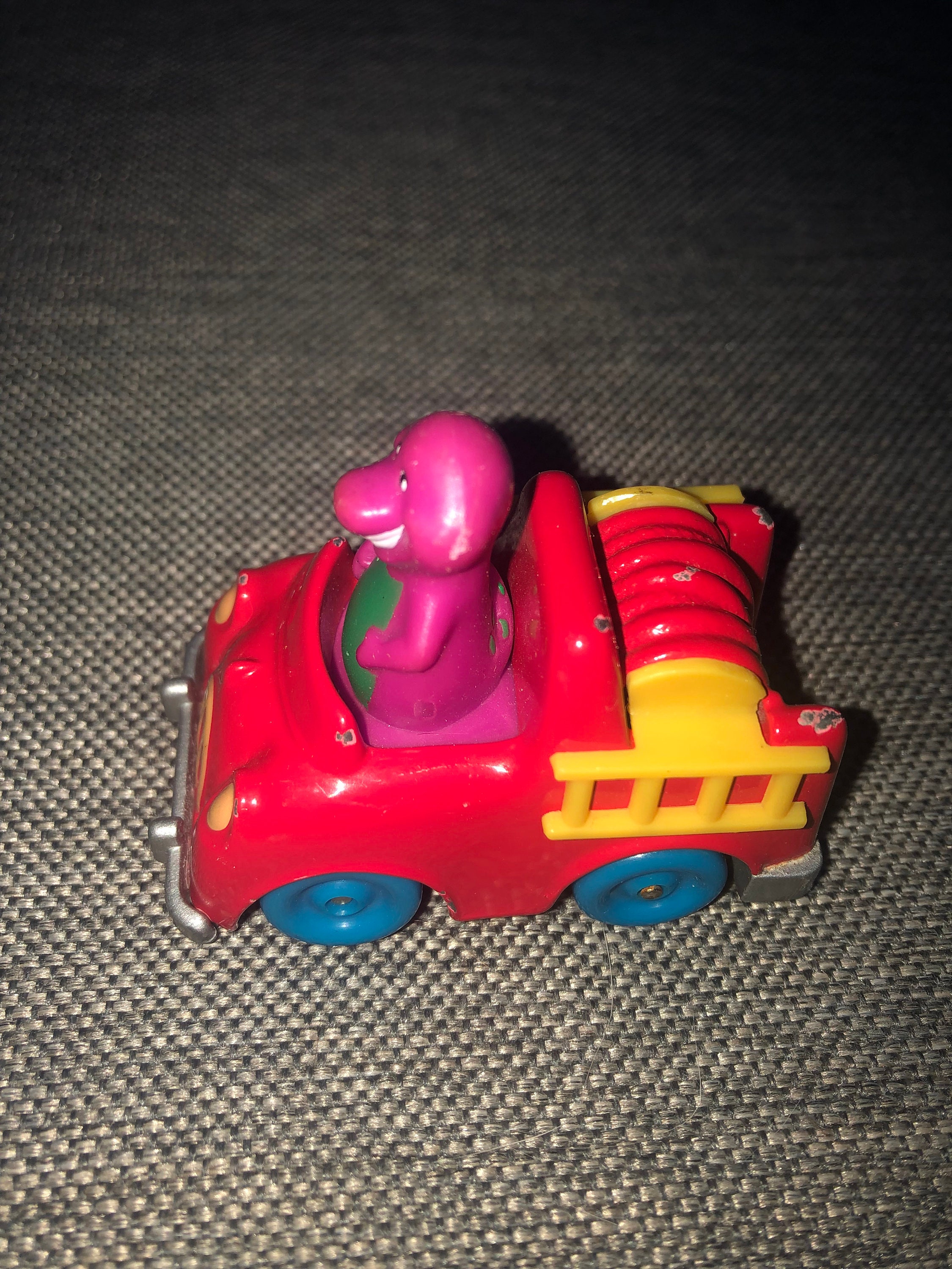 Vintage Barney Lyons Group Fire Truck Engine Dinosaur Die Cast - Etsy