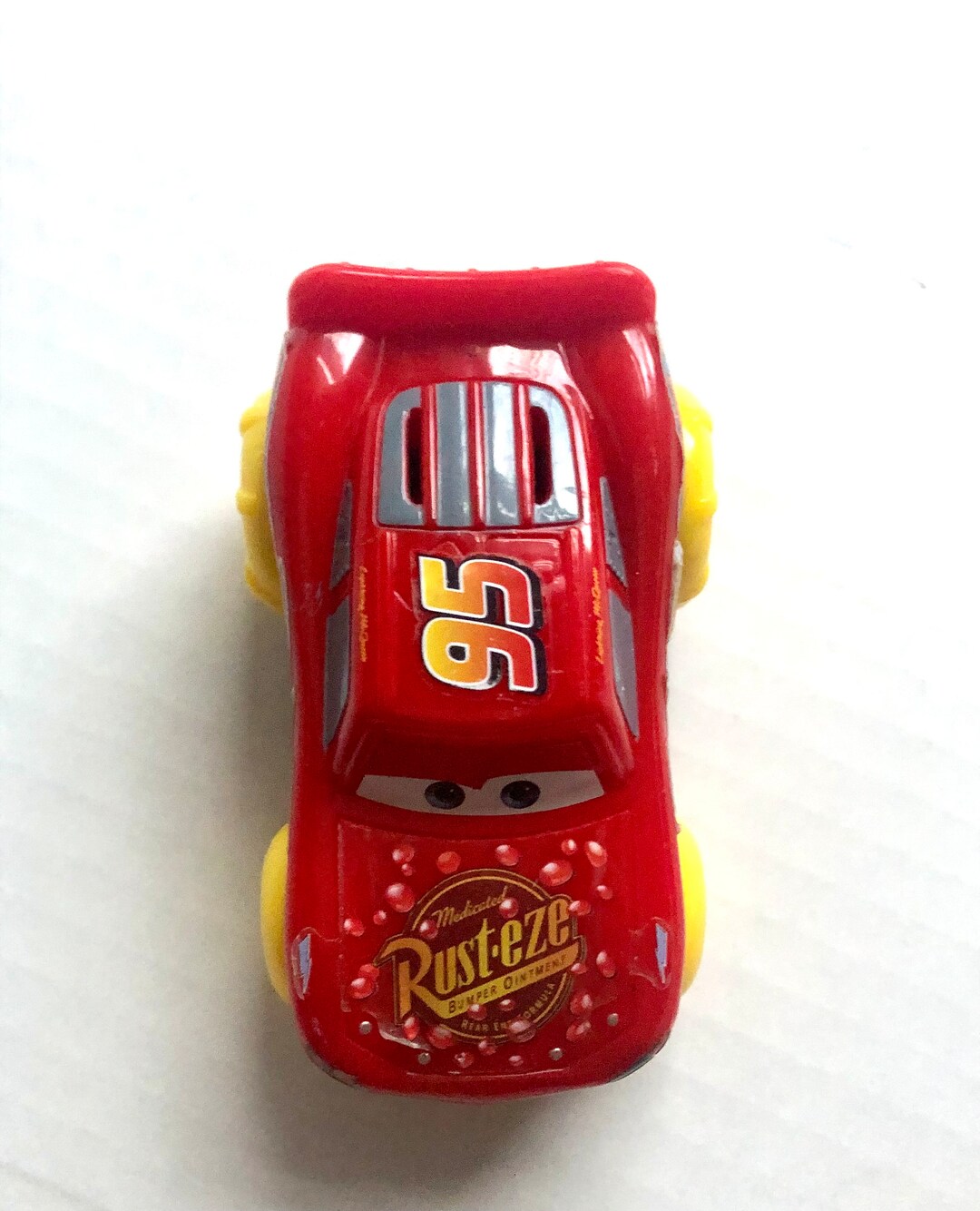 Disney Pixar Hydro Wheels Lightning Mcqueen 3 Pull Back 2012 Mattel ...