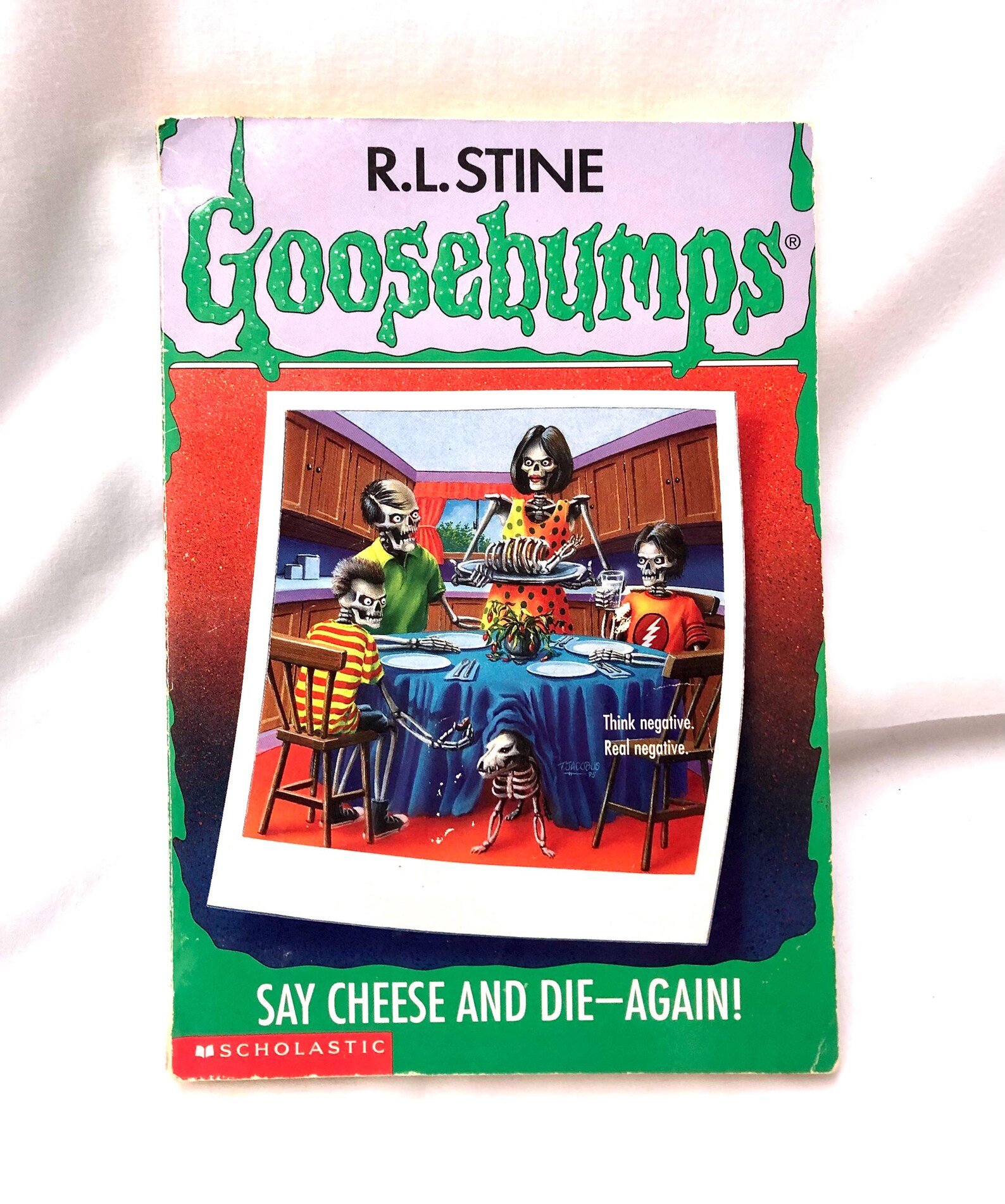 Goosebumps #44 “say Cheese and Die - Again!”, by R.L Stine , Vintage ...