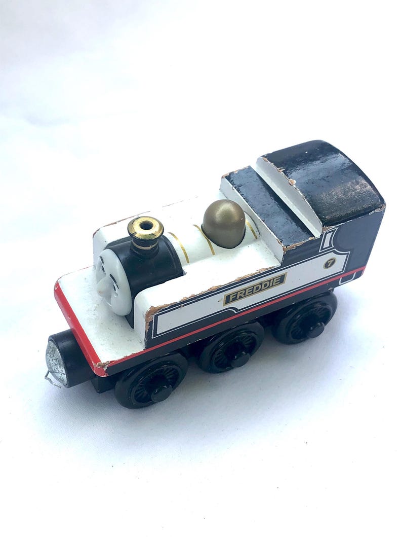 Thomas & Friends Wooden Railway Train Tank Engine Fearless Freddie 2003 ...