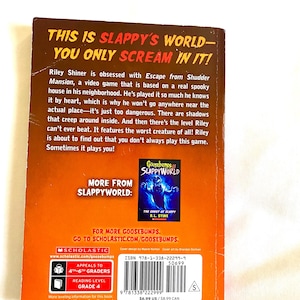 Goosebumps Slappyworld #5 ~ Escape From Shudder Mansion ~ by R.L. Stine ...