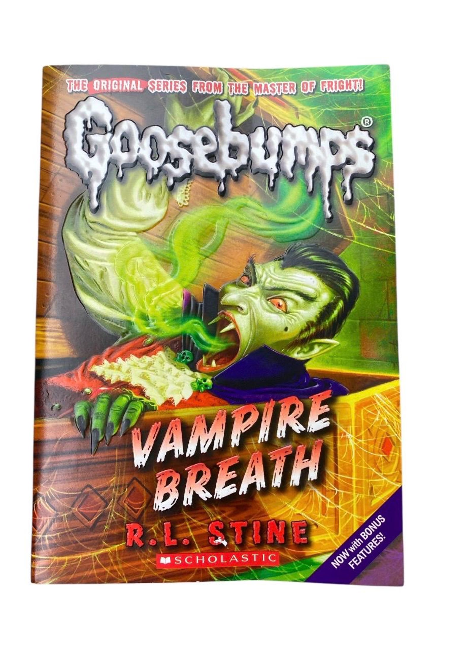 Goosebumps ~ Vampire Breath ~ by R.L. Stine Vintage Book - Etsy