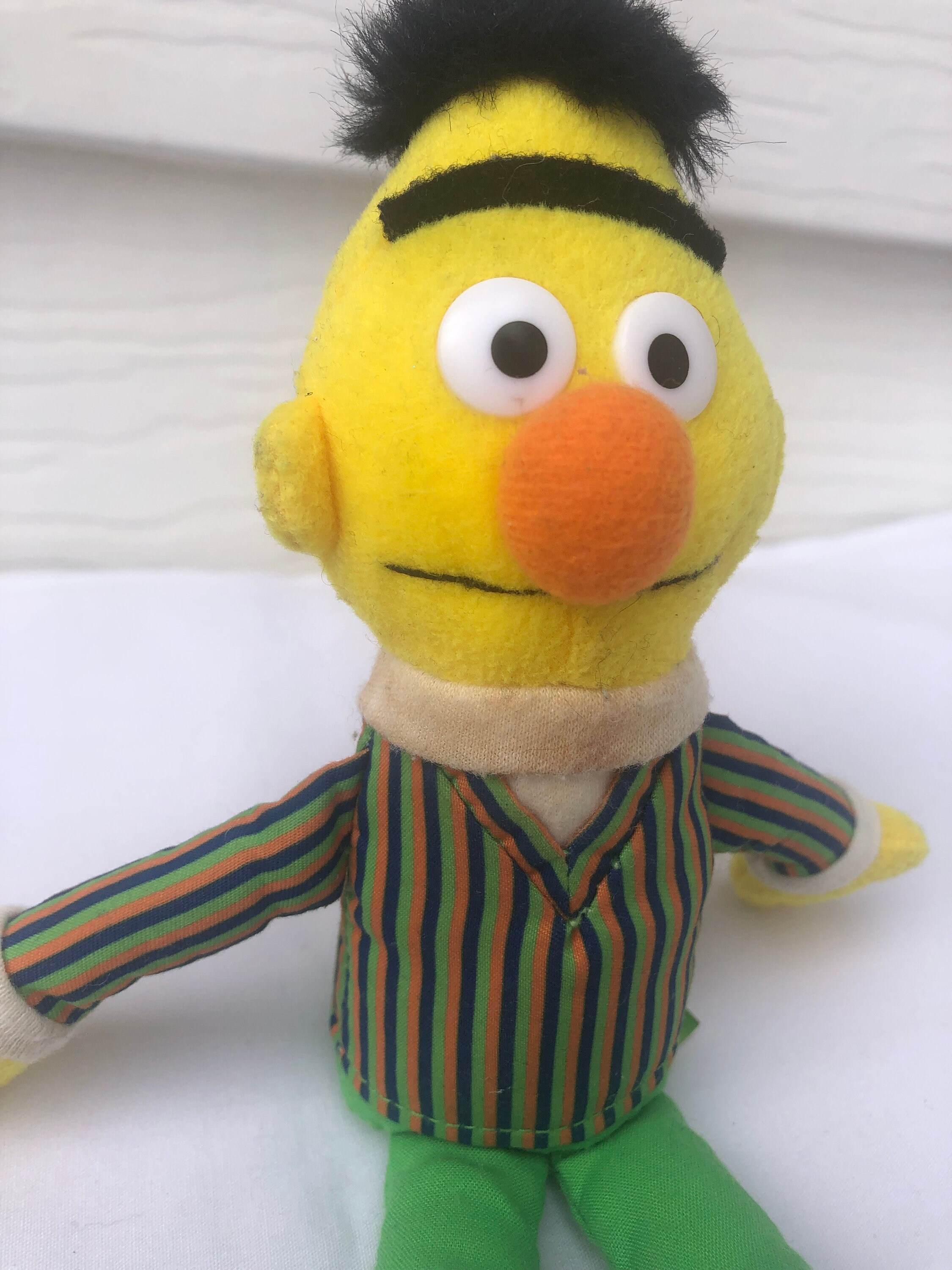 Vintage Sesame Street Bert Plush 8 Stuffed Plush Toy - Etsy