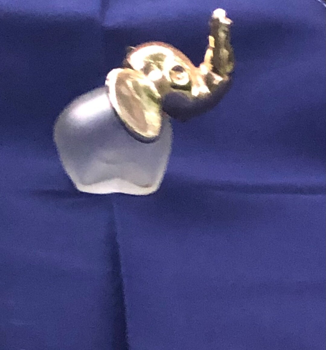 Vintage Avon Collectible Perfume Empty Bottle Good Luck Elephant - Etsy