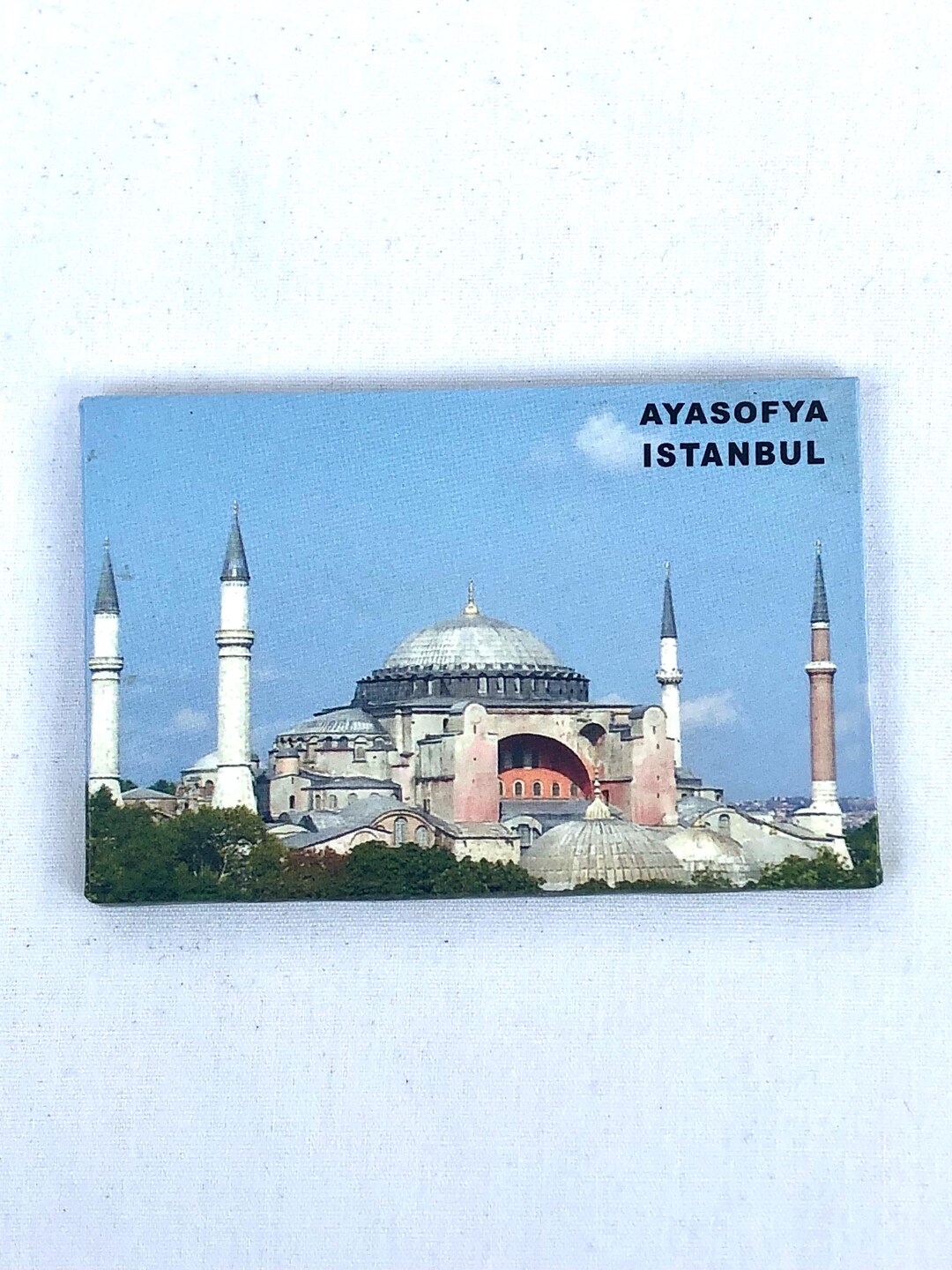 Ayasofya Istanbul Turkey Refrigerator Magnet ~ Vintage Fridge Magnet ...