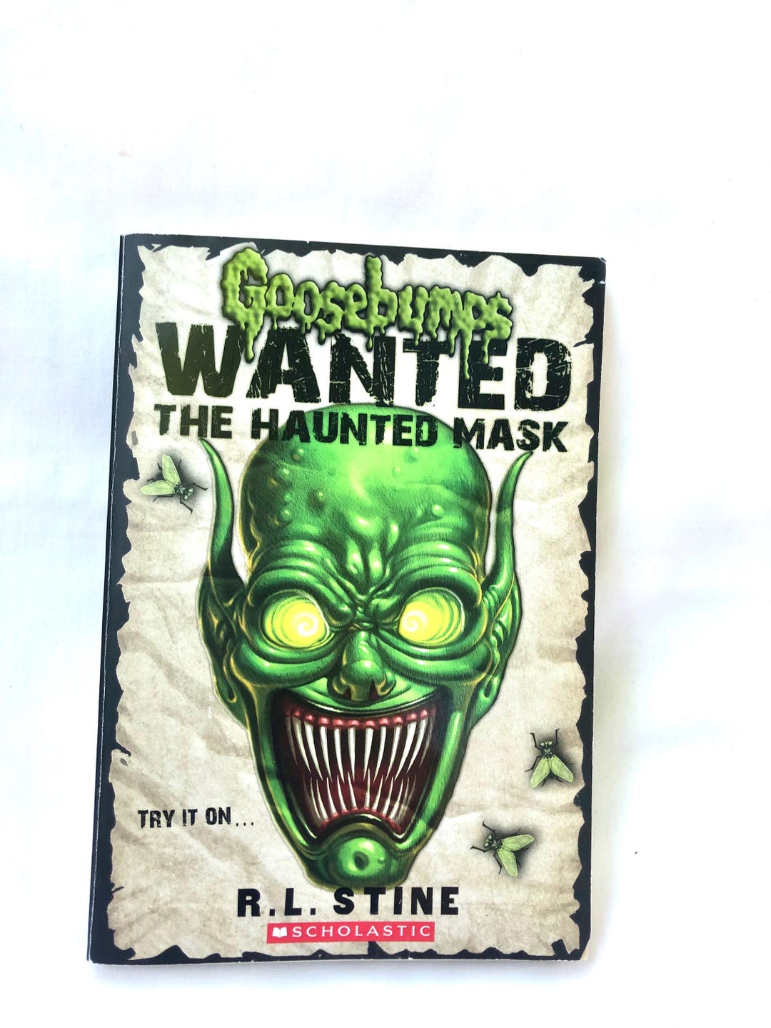 Goosebumps Wanted the Haunted Mask ~ by RL Stine Softcover 2012 Vintage ...