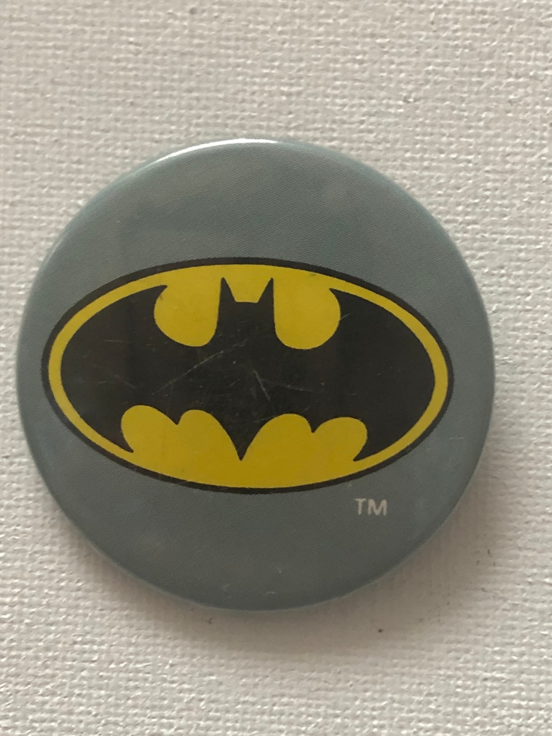 Vintage Batman Logo Pin - Etsy