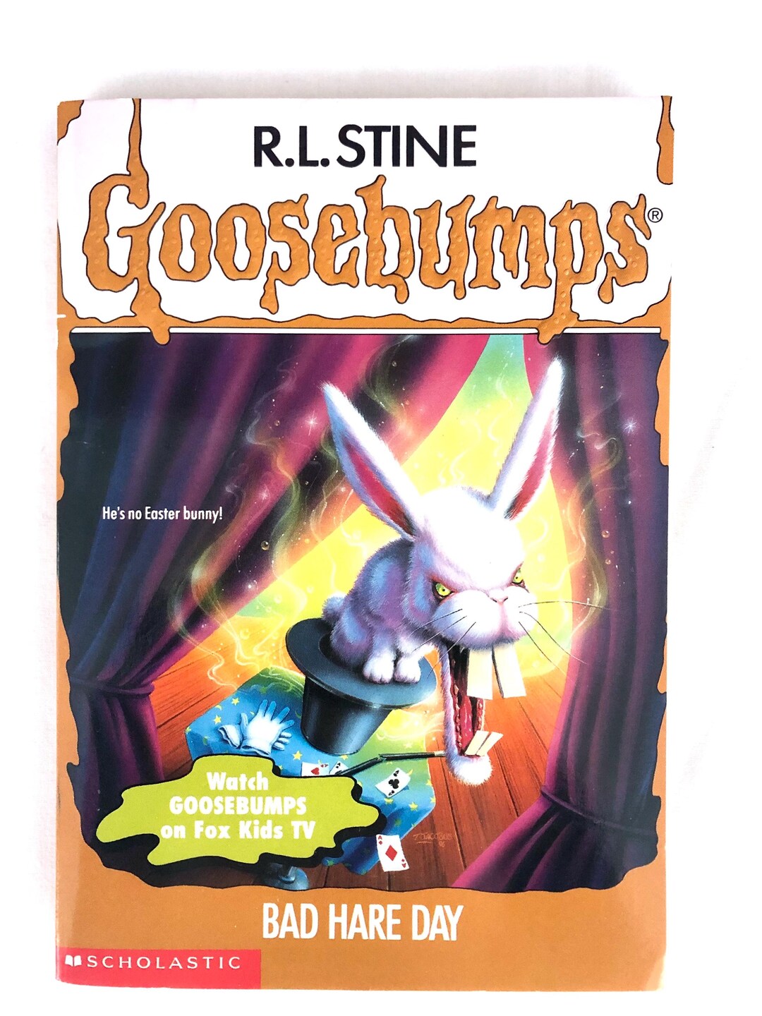 Goosebumps # 41- Bad Hare Day- by R. L. Stine 1996 Paperback Vintage ...