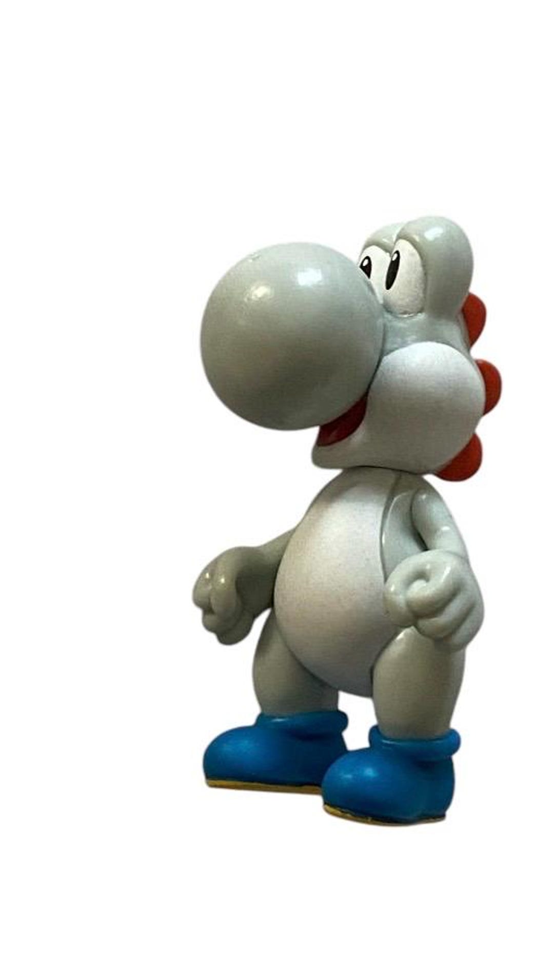YOSHI Super Mario Jakks Pacific Gray Yoshi 2.5" Figure Toy - Etsy