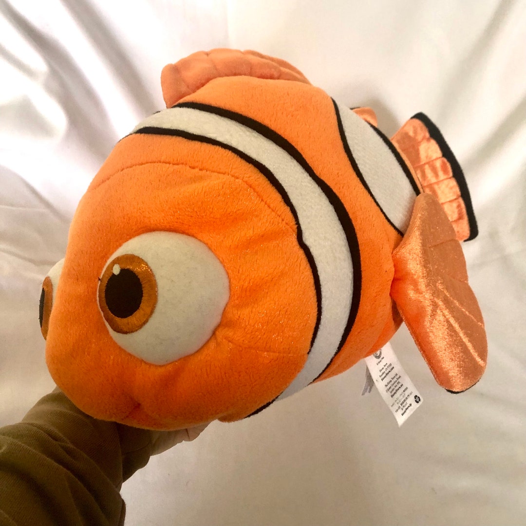 Disney Finding Nemo Plush Toy Finding Nemo Clown Fish 15 Vintage ...