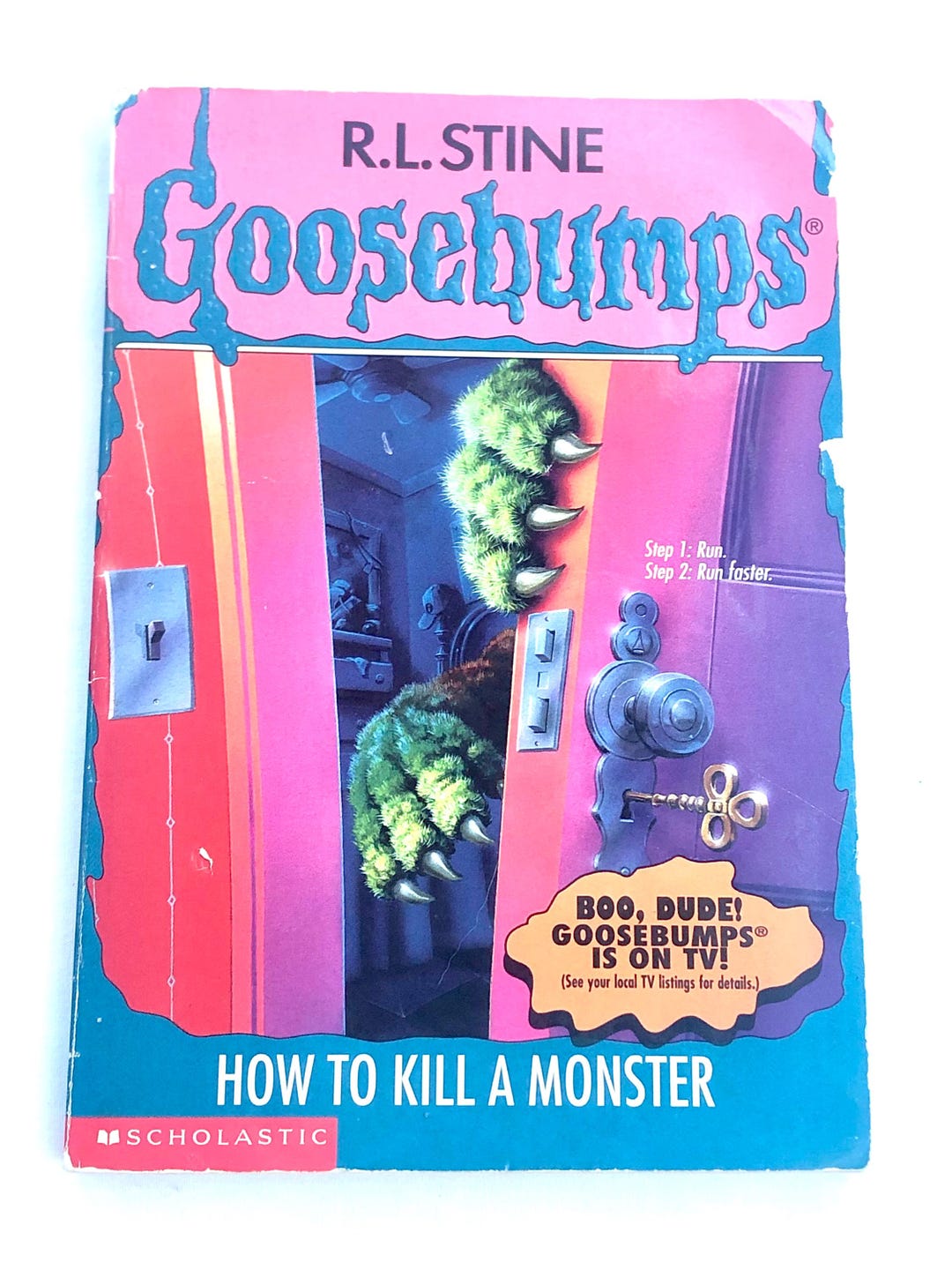 Goosebumps ~ How to Kill A Monster ~ Book #46 by R.L. Stine ~ Vintage ...