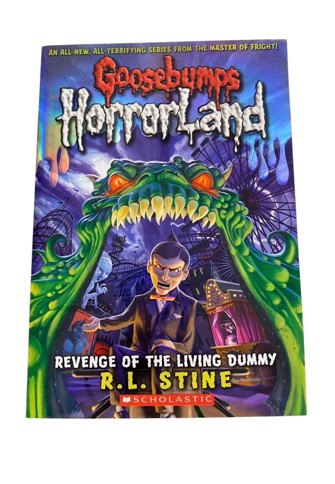 Goosebumps Horrorland #1 ~ Revenge of the Living Dummy ~ by R.L. Stine ...
