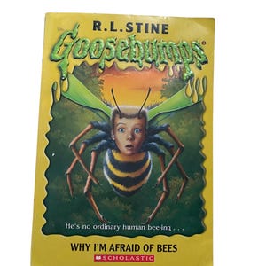 Goosebumps ~why I'm Afraid of Bees ~ by R. L. Stine ~ Paperback Vintage ...