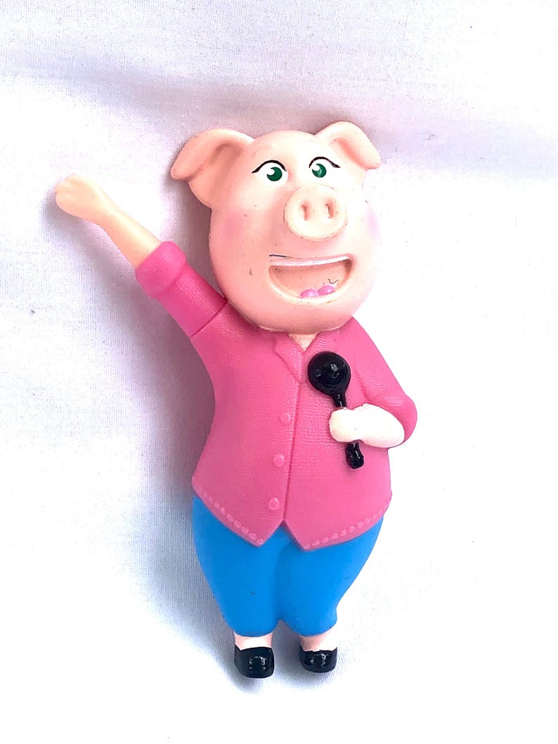 Mcdonalds Sing Movie Rosita Pig Happy Meal Vintage Toy Mom Reese ...