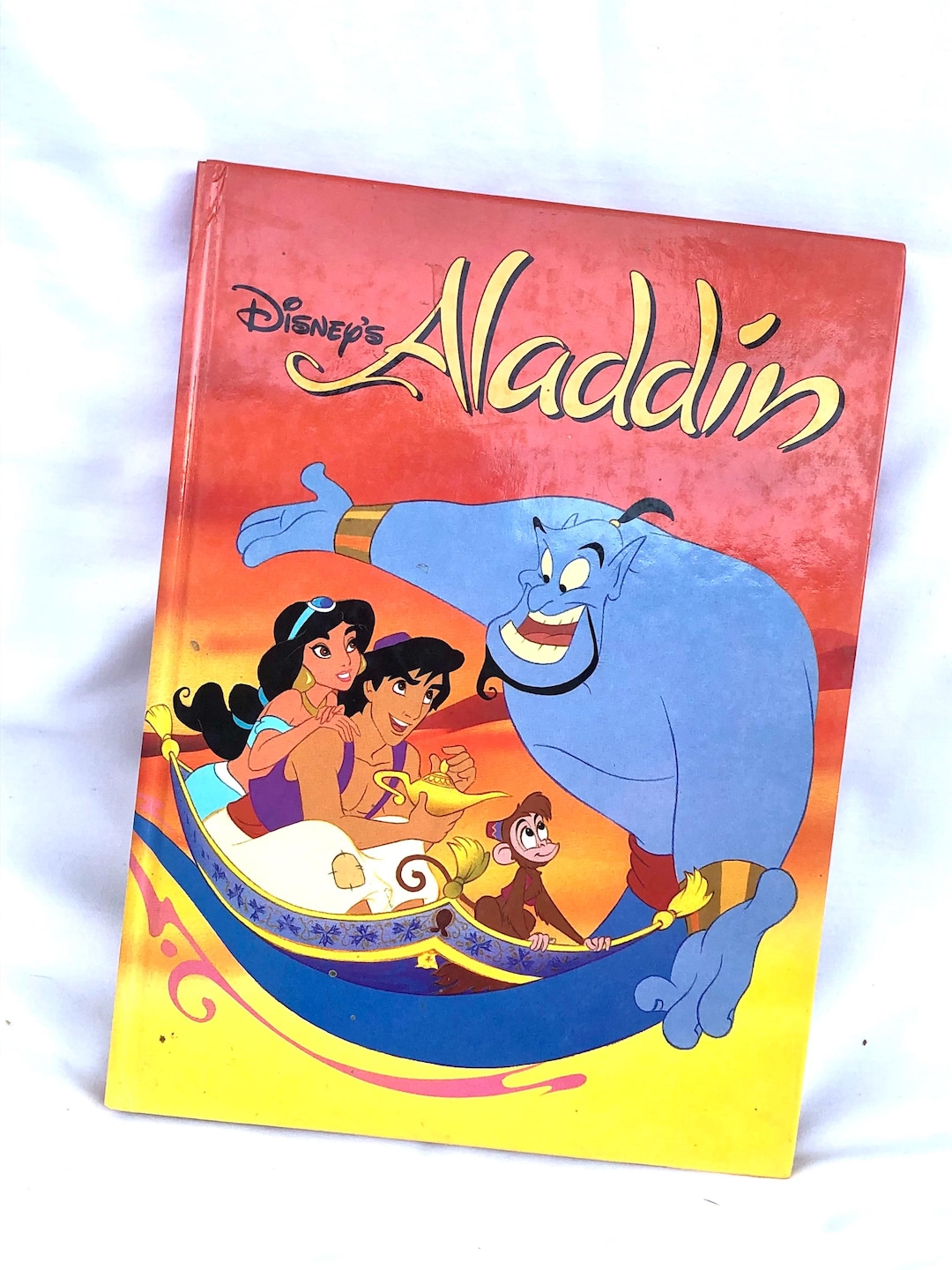 Disney's Aladdin Hardcover Book Vintage Disney Classic Series 1992 - Etsy