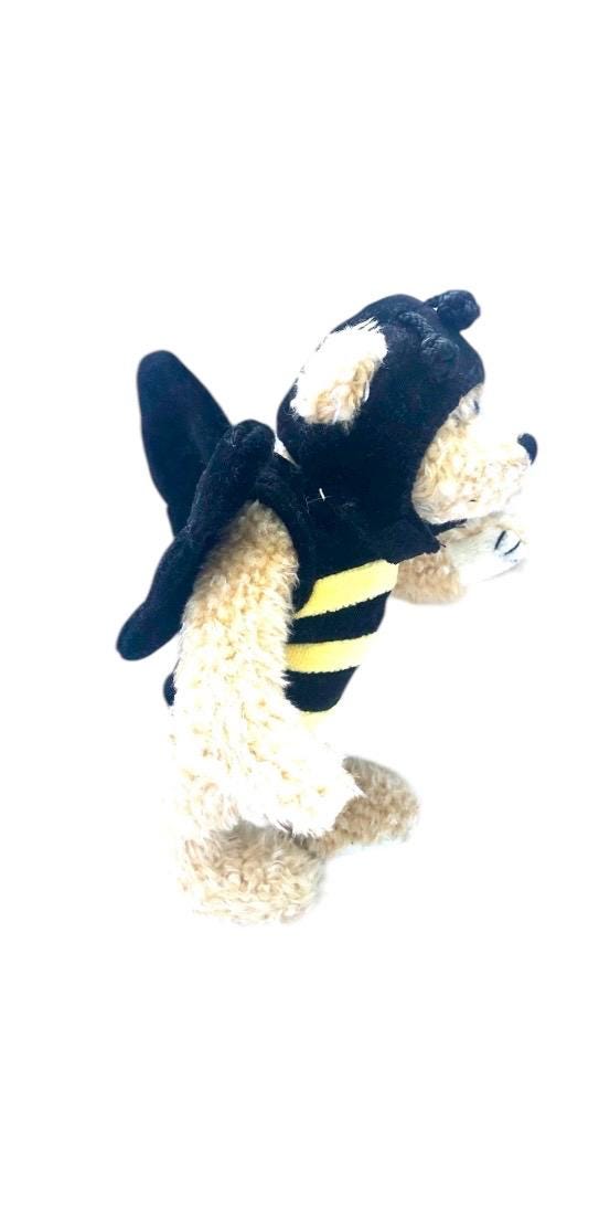 TY Beanie Baby Attic Treasures Beezee Bee Bear Plush Stuffed Vintage ...