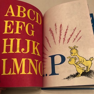 Vintage Dr.seuss’s ABC , Beginner Book , 1963 Hardcover Book... - Etsy