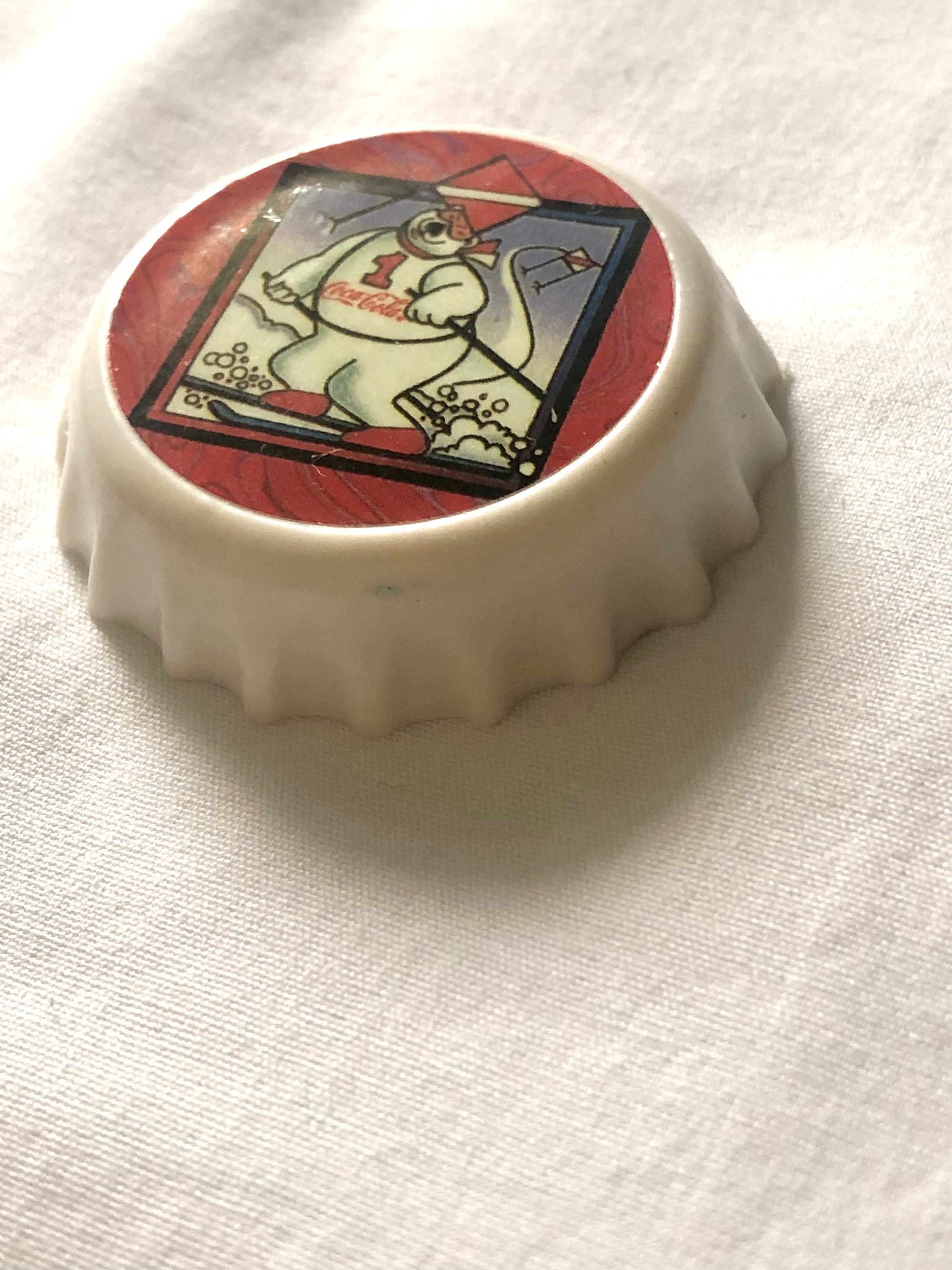 Vintage Coca-cola Bottle Cap Refrigerator Magnet - Etsy