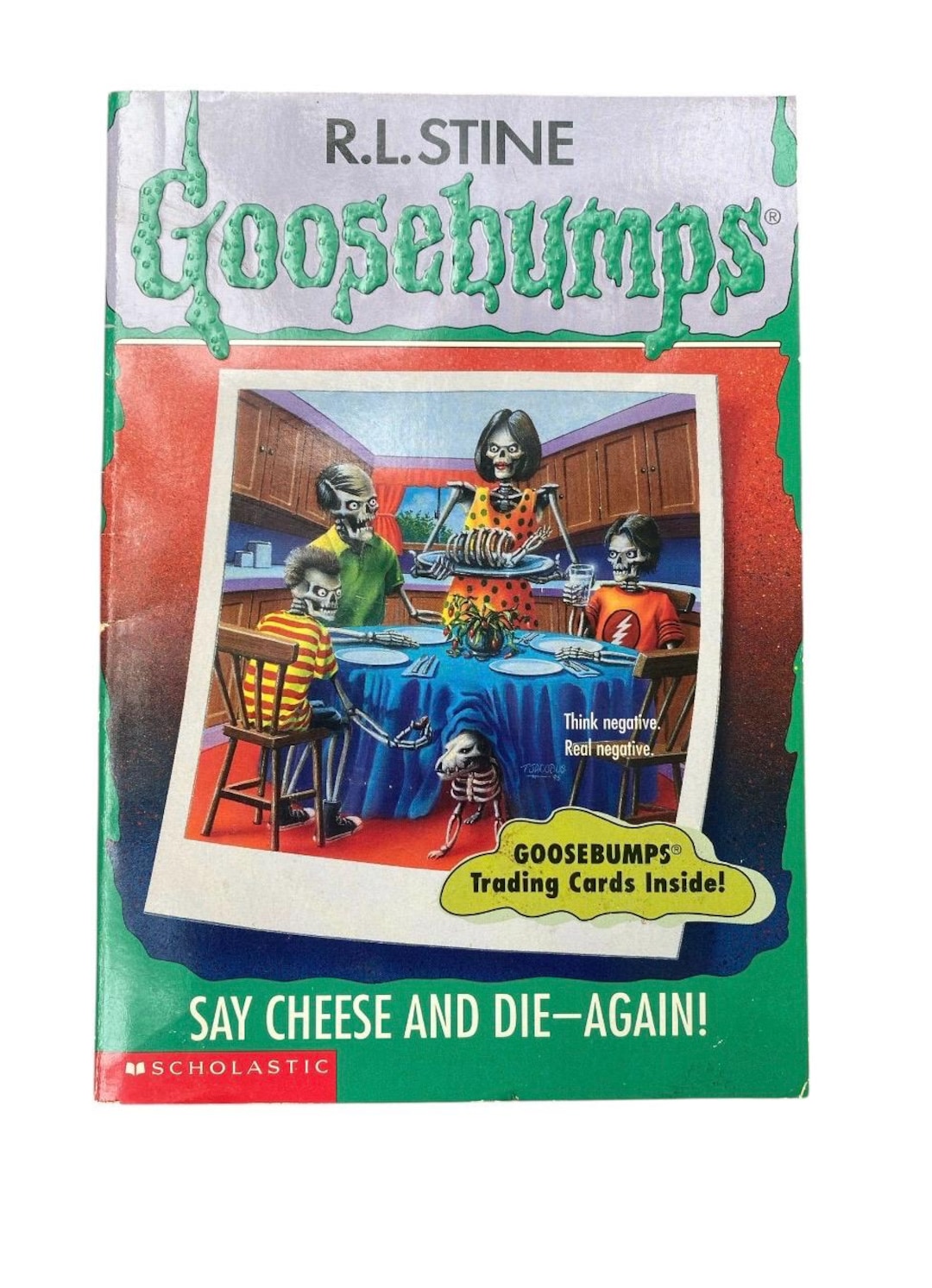 Goosebumps #44 “say Cheese and Die - Again!”, by R.L Stine , 1st Print ...
