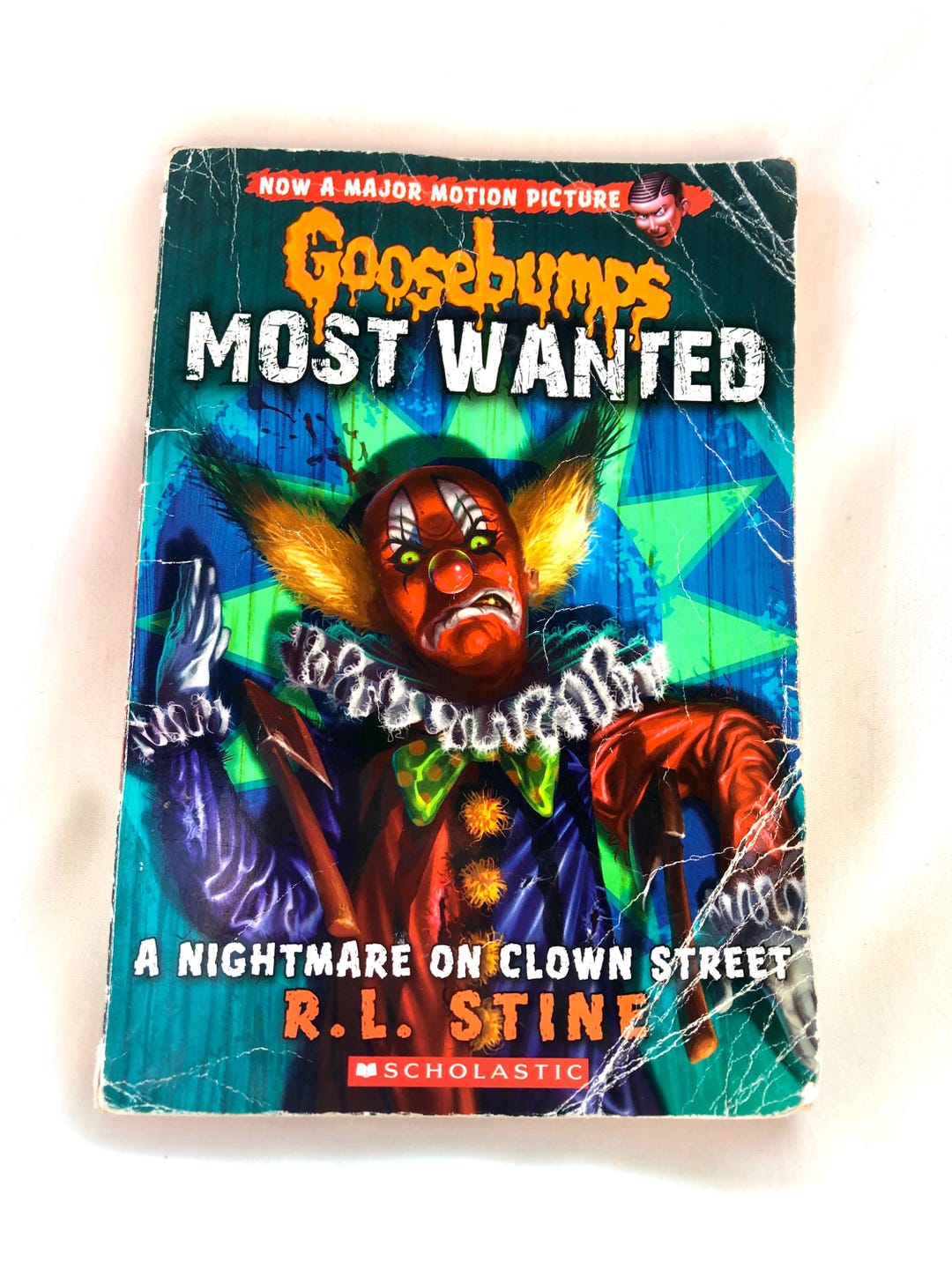 Goosebumps Most Wanted 7 ~ A Nightmare on Clown Street ~ R.L. Stine ...
