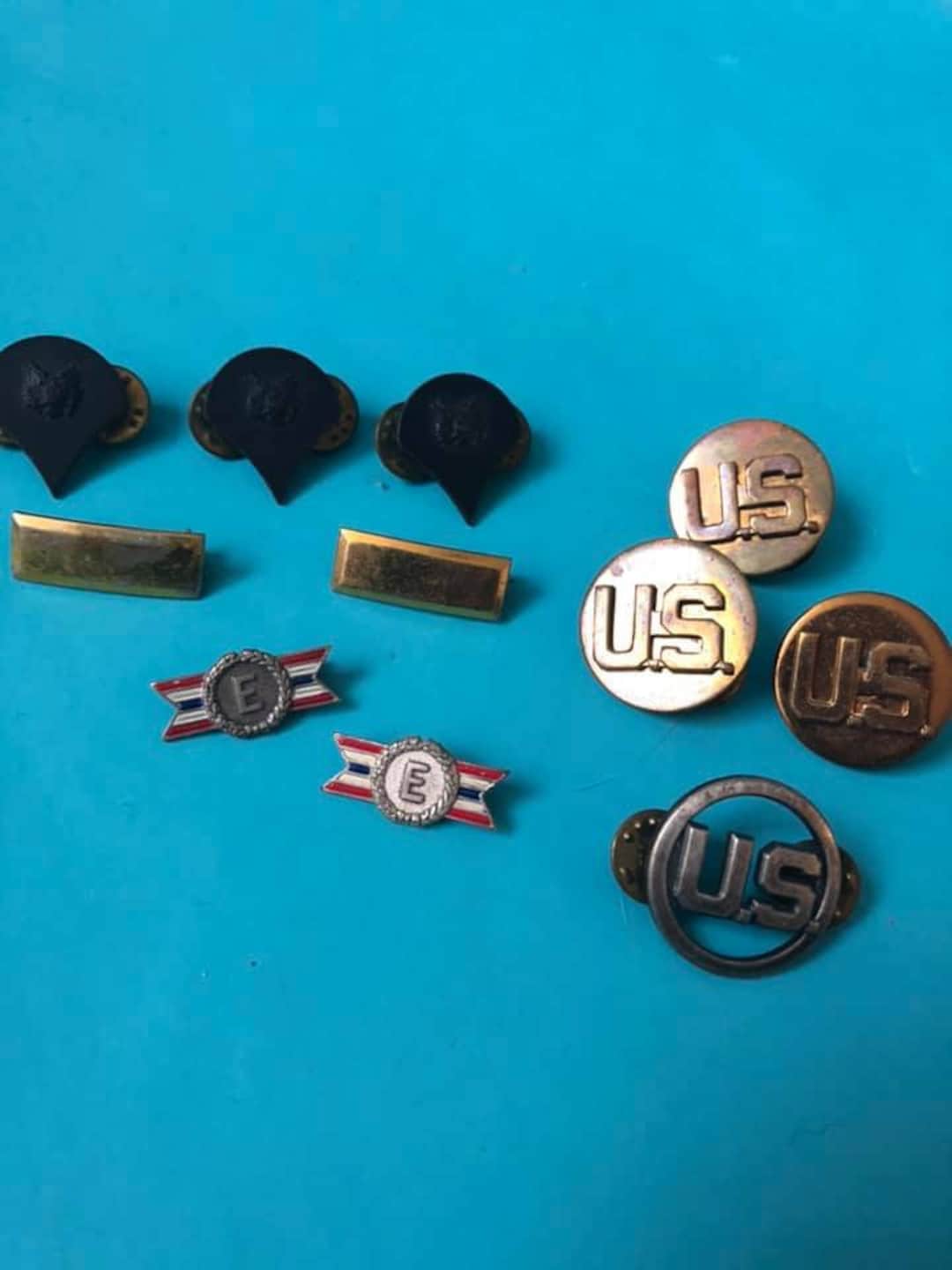Vintage WWII Military US Army Pins and Badges LOT 11 - Etsy