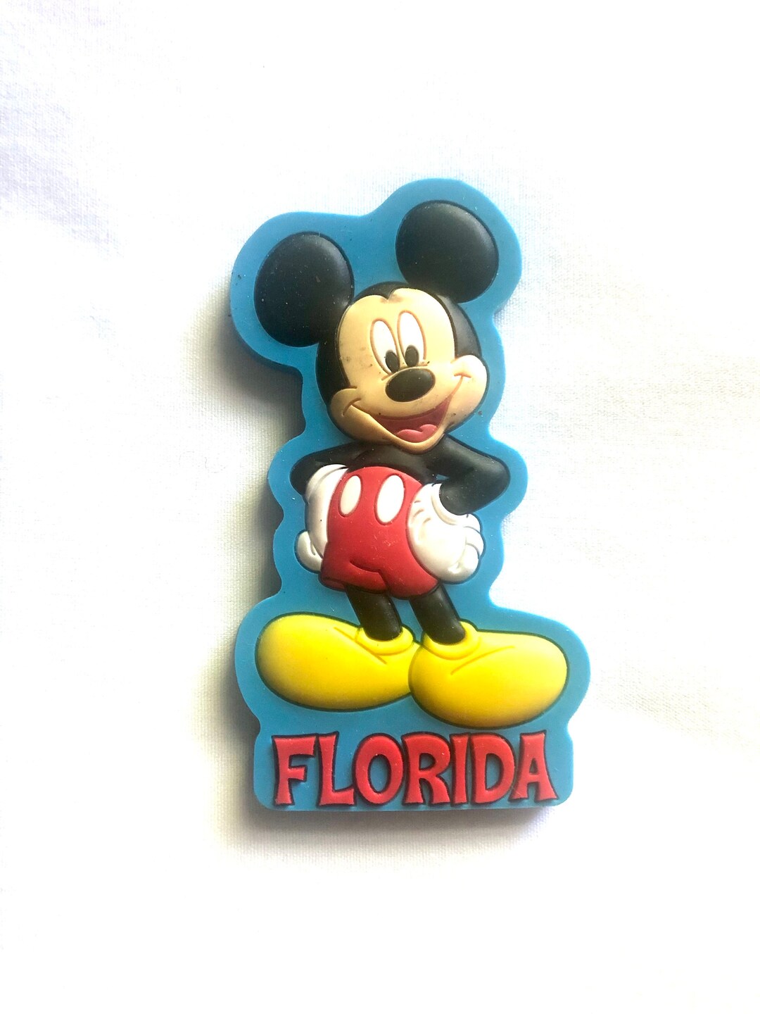 Walt Disney Florida Mickey Mouse Vintage Refrigerator Magnet - Etsy Canada