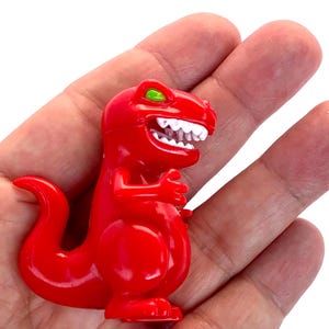 Thinkway Toys Neopets Grarrl 2003 Red Dinosaur T-rex Vintage Action Toy ...
