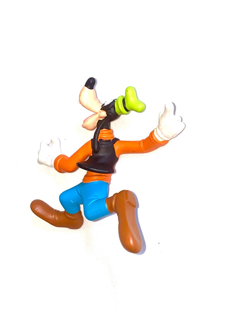 Disney GOOFY PVC Vintage Toy, Cake Topper Figure - Etsy