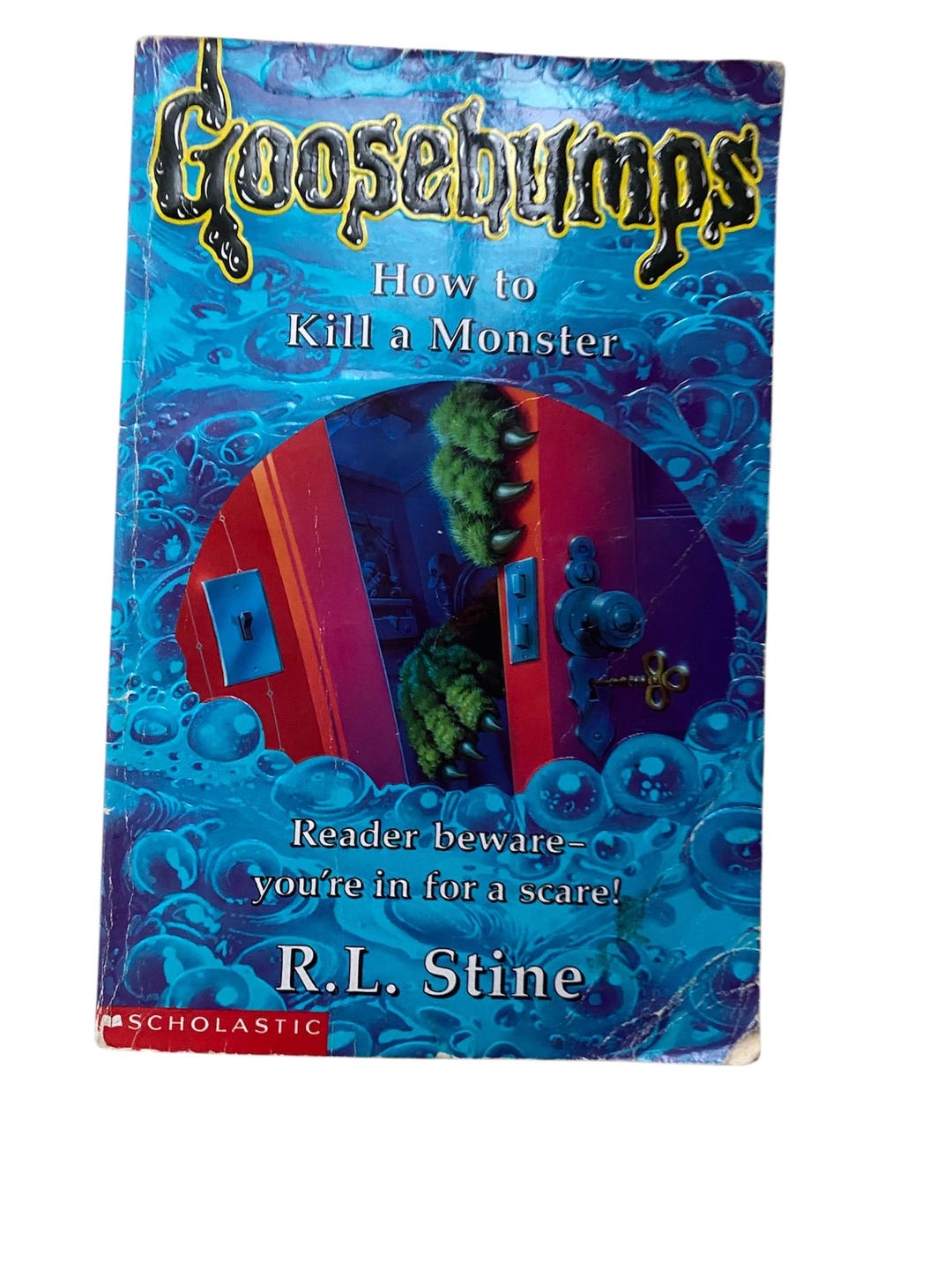 Goosebumps # 46 ~ How to Kill a Monster ~ by R.L. Stine ~ 1st Edition ...